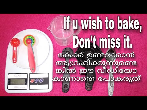 MEASUREMENT FOR PERFECT BAKING/ALL ABOUT MEASURING CUPS,SPOONS AND SCALE/MEASURING CUPS CONVERSION