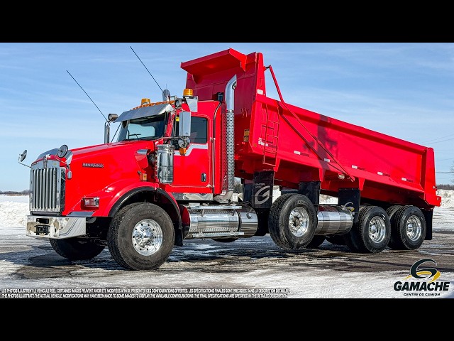 2021 KENWORTH T800B 12 WHEEL TWIN STEER DUMP TRUCK SPIF AXLE | Heavy ...
