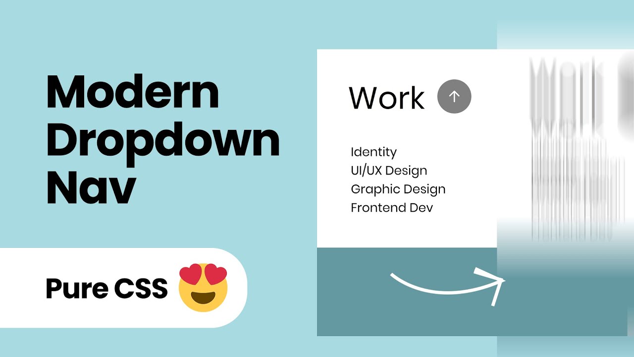 SICK Dropdown Navigation with Micro-Interactions (PURE CSS)