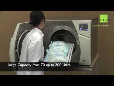 Medium size steam sterilizer Azteca AC Series - category: Medium size steam sterilizers