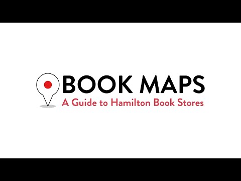 Book Maps - A Guide to Hamilton's Book Stores