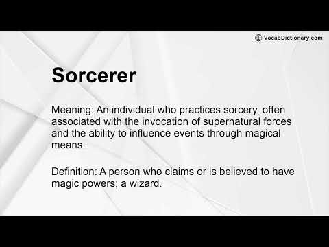 Sorcerer Meaning