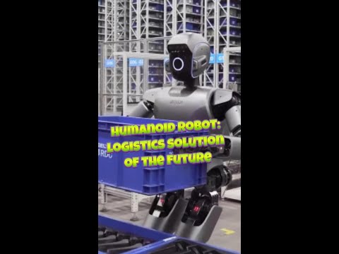 Humanoid robot provides unmanned logistics solution in south China