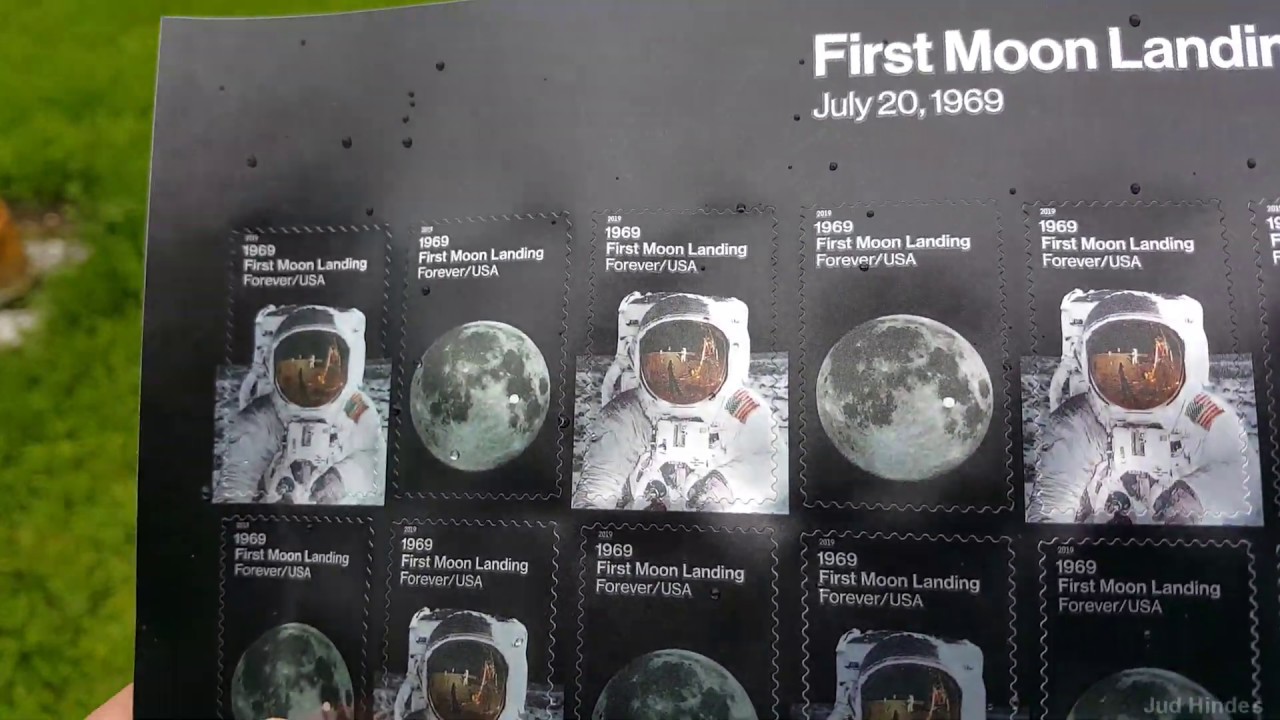 Apollo 11 Commemorative Stamp Sheet