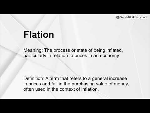 Flation Meaning
