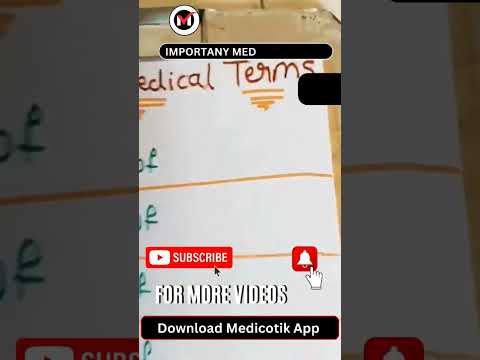 Must-Know Medical Terms | Essential Medical Terminology for Nurses & Doctors π₯π¬