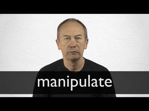 How to pronounce MANIPULATE in British English