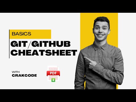 Master Git/GitHub with Our Ultimate Cheat Sheet! | Free PDF Download #crakcode#2024 #placement