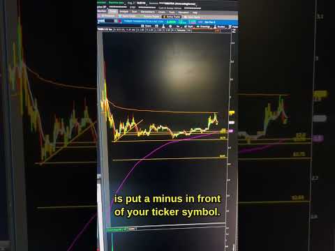 Charles Schwab thinkorswim tips and tricks. #stocks