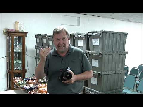 photographing carnival glass