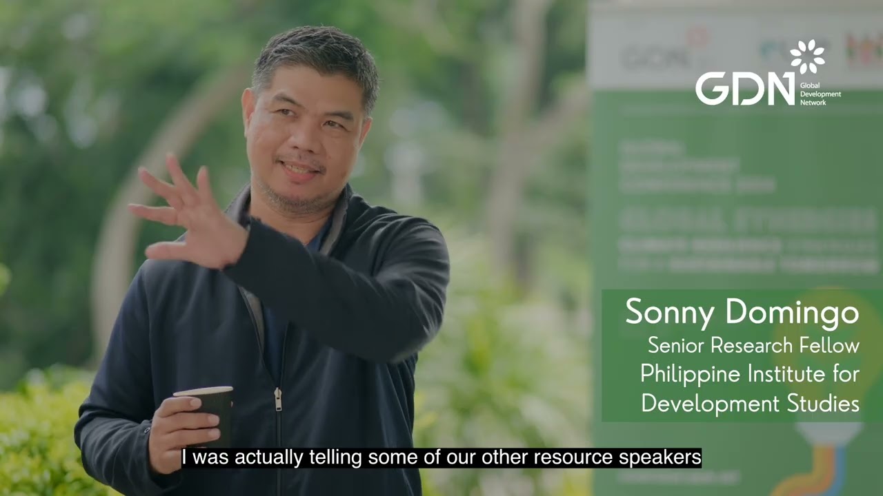 GDC 2024 Expert Interview: Sonny Domingo (Philippine Institute for Development Studies)