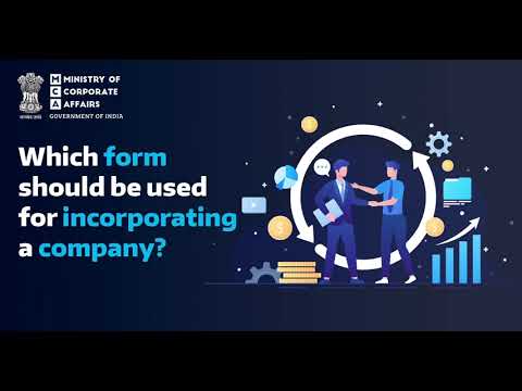 Which form should be used for incorporating a company | MCA | MCA21 Services #MCA