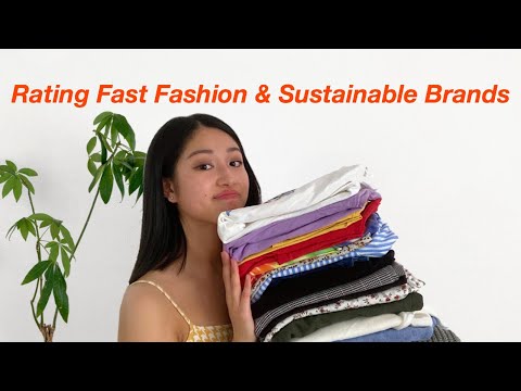 Rating Fast Fashion & Sustainable Brands in My Closet