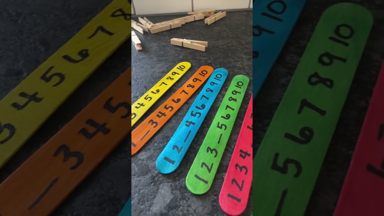 Missing Number Popsicle Stick Activity | Boost Counting & Fine Motor Skills | LTK in Description