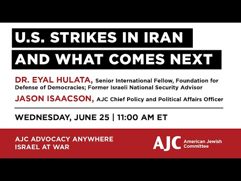 U.S. Strikes in Iran and What Comes Next