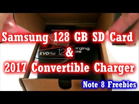 Samsung Freebies: 128GB SD Card & Convertible Wireless Fast Charger!