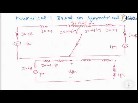 Numerical 1 based on symmetrical fault Video Lecture - Power System (Video Lectures for GATE ...