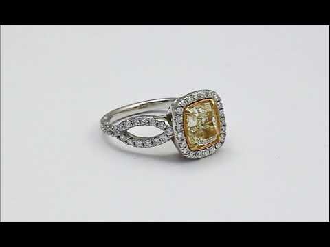 Yellow Diamond Ring 360 video by thenewconnections.com