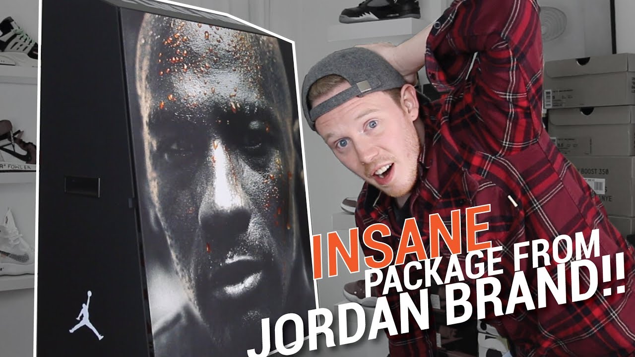 LOOK WHAT JORDAN BRAND SENT ME! INSANE SNEAKER PACKAGE!