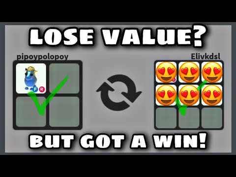 No value?😥 BUT I GOT A WIN FOR MY DIAMOND UNICORN 😍 Adopt me Trading Roblox