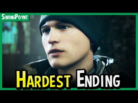 Detroit Become Human HARDEST Ending - Be Connor On Jericho Instead of Markus + No Hank at CyberLife