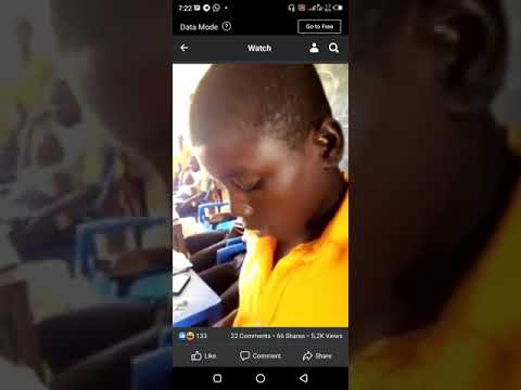 Future School Prefect in Ghana, making sure his promises are heard