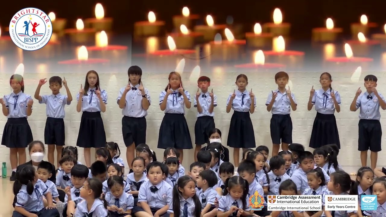 Brightstar International School of Phnom Penh Promotion (Light a Candle for Peace)