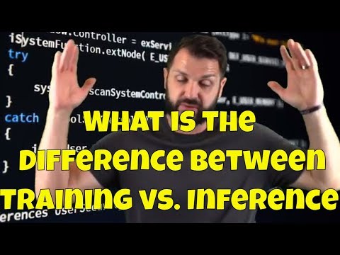 Deep Learning Concepts: Training vs Inference