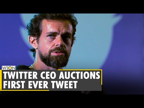 Twitter's Dorsey auctions first ever tweet as digital memorabilia | World | WION News
