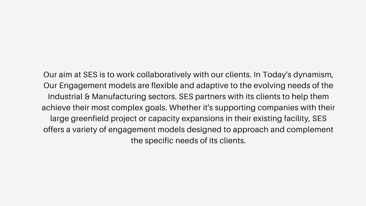 Engagement Model || Shiva Engineering Services