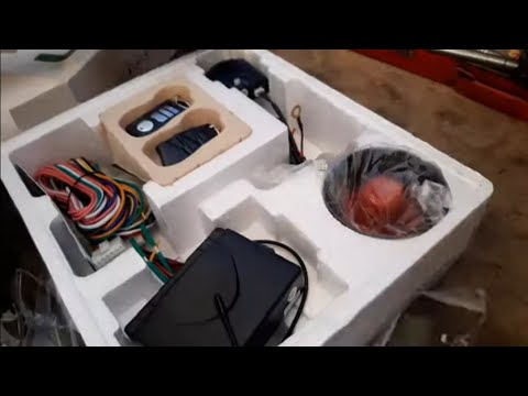 CAR ALARM SYSTEM Center locking system fitting