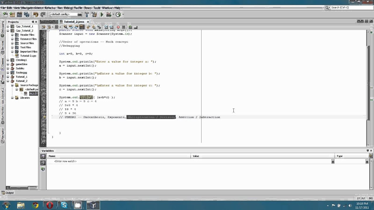 BeginnersJava-Tutorial-2