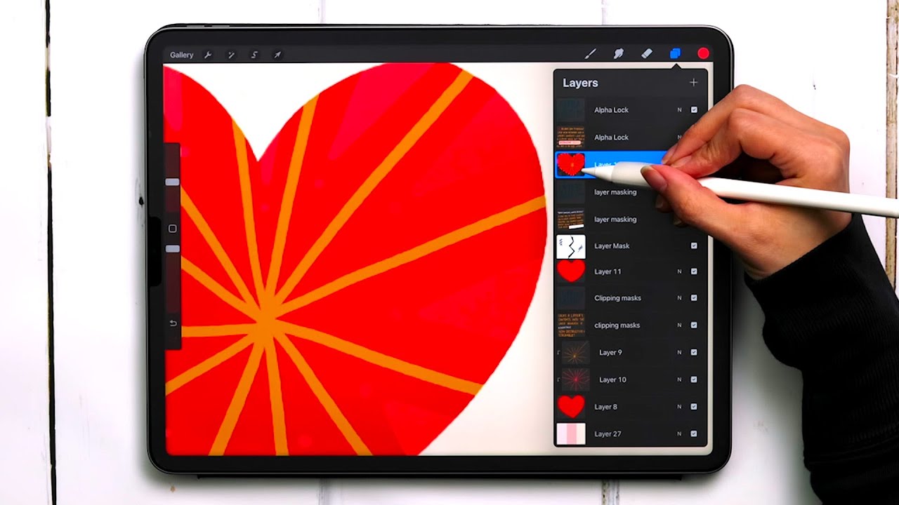 Masking in Procreate for Beginners (+ free cheat sheet!)