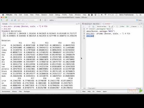 Learn Mastering R Programming Dimensionality Reduction with Principal Component Analysis ...