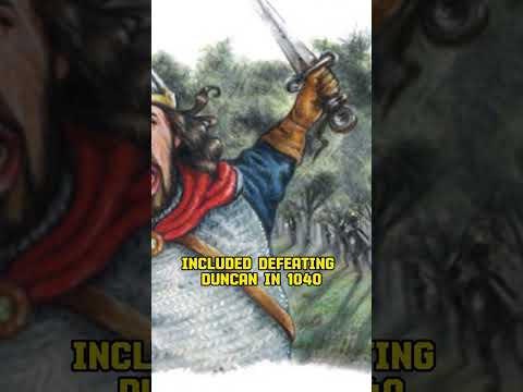 King Macbeth is killed by Malcolm Canmore