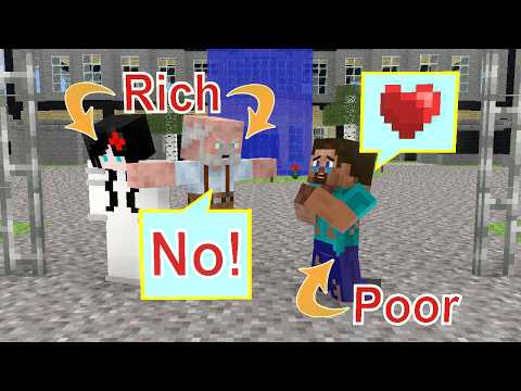 The love story of poor Steve and Sadako - Minecraft Animation