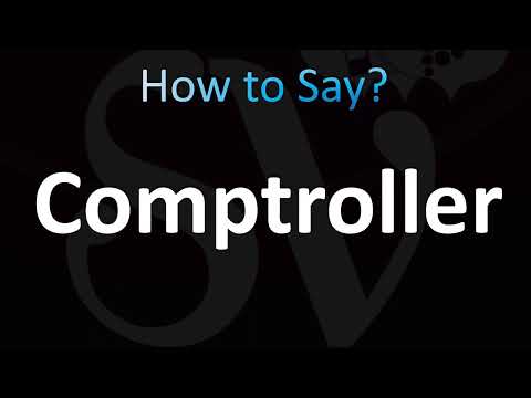 How to Pronounce Comptroller (CORRECTLY!)