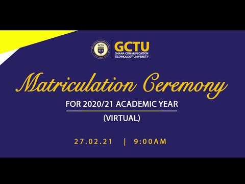 GCTU 27th Matriculation