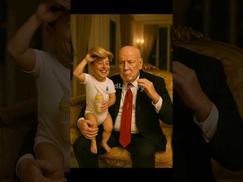 "Baby Elon’s Revenge on Trump!" parody