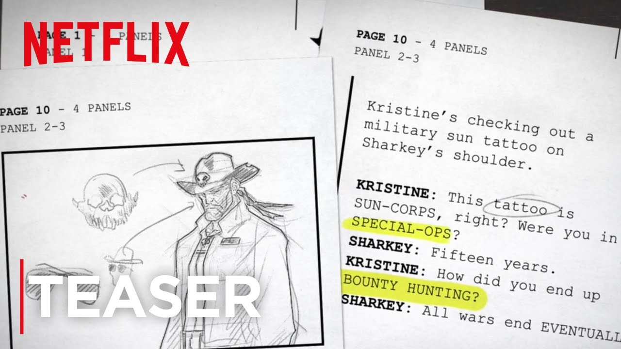Sharkey The Bounty Hunter | Teaser [HD] | Netflix