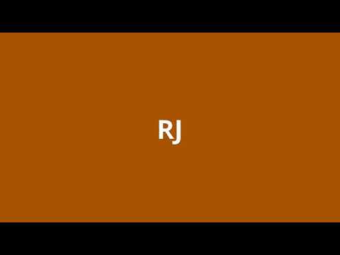 what is the meaning of RJ