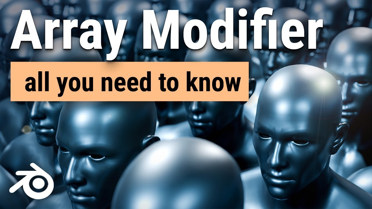 Array Modifier - Blender Tutorial for Beginners - Basics
