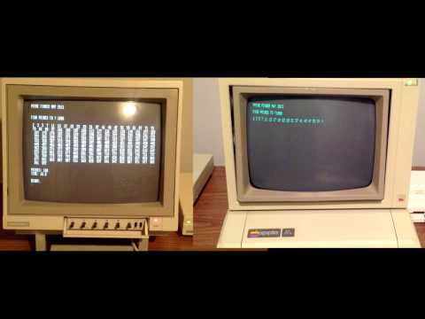 Commodore 128 vs Apple IIe