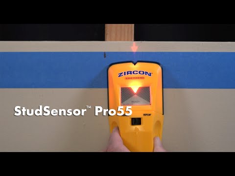 How to Use Zircon StudSensor Pro55 Stud Finder to find wall studs