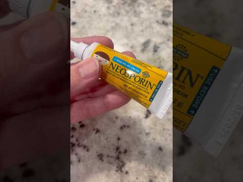 Kids Neosporin + Lidocaine First Aid Antibiotic Ointment #kids #shorts #treatment #ointment #cvs