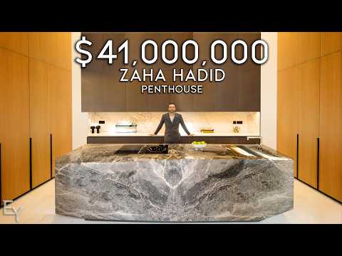 Touring ZAHA HADIDās Iconic $41 Million Floating Bridge PENTHOUSE