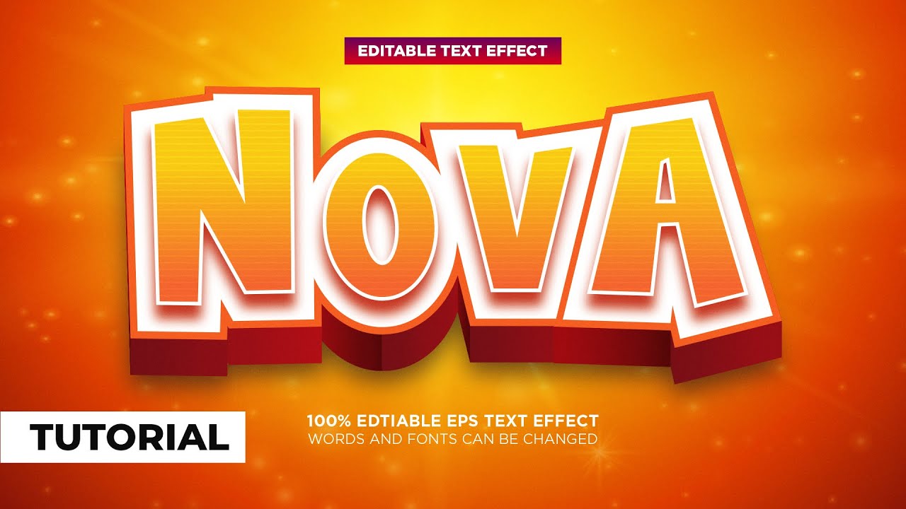 This Simple Trick Creates a 3D Text Effect in Illustrator — No Plugins!