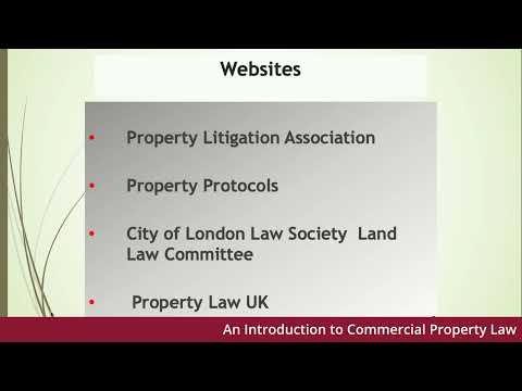 Stewart Title - An Introduction to Commercial Property Law