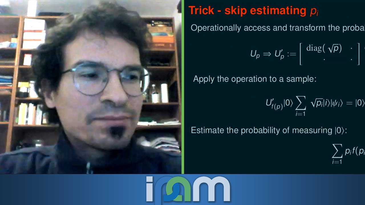 Andras Gilyen - Quantum Algorithms for Quantum Information Processing Tasks - IPAM at UCLA