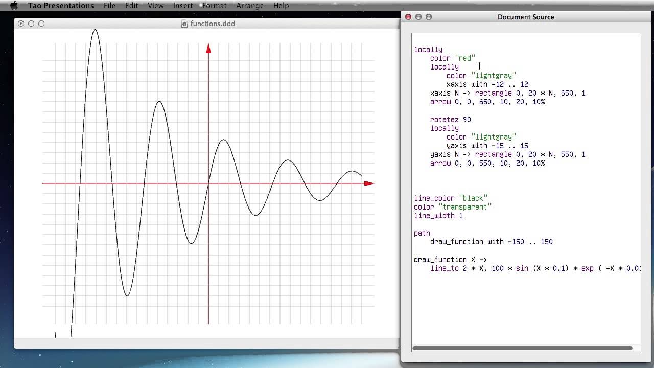 Live Coding - Function graphs